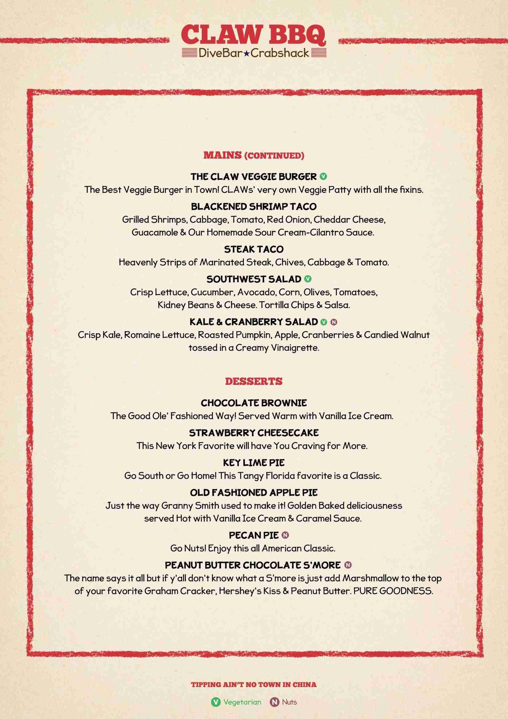 Dining Experience with Drinks at Claw BBQ Hilton Palm Jumeirah ...