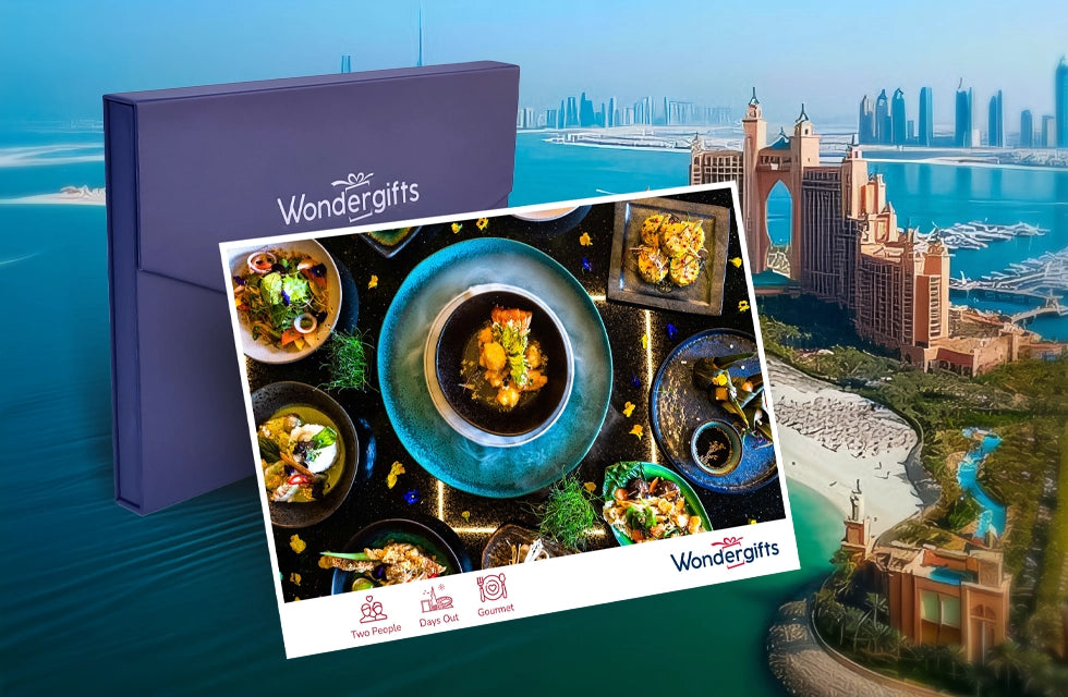 Premier Fine Dining Gift Box for Two at Luxury Restaurants | Wondergifts.ae