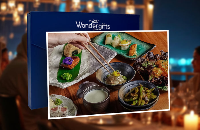 Premier Fine Dining Gift Box for Two at Luxury Restaurants | Wondergifts.ae