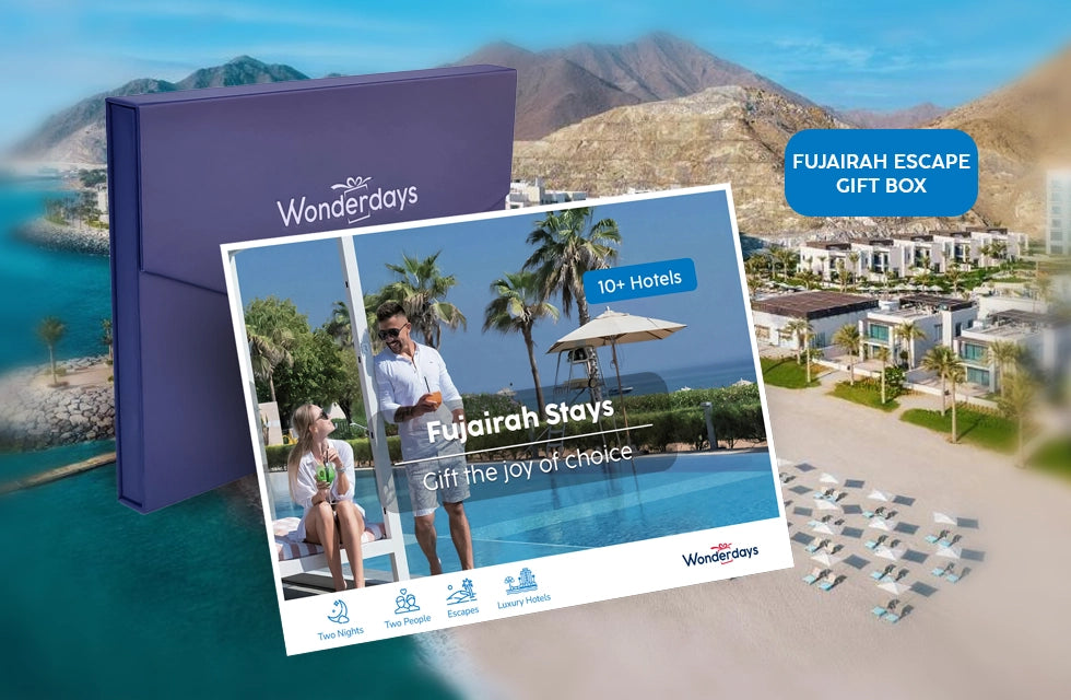 Fujairah Escape Gift Box: 2 Night Hotel Stay | Wondergifts.ae
