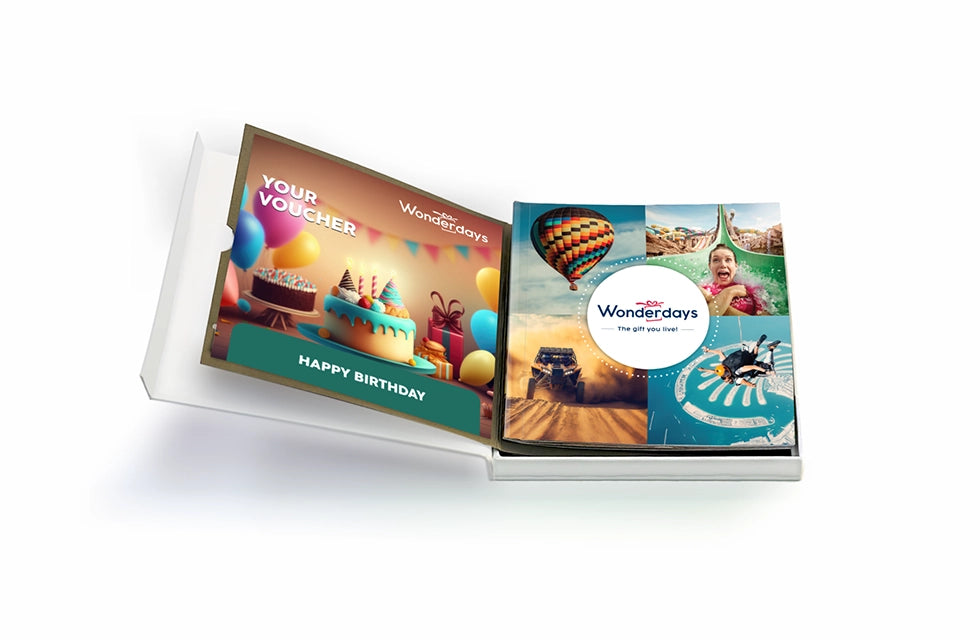 Happy Birthday Gift Box - Selection of Gourmet, Adventures, Spa and ...