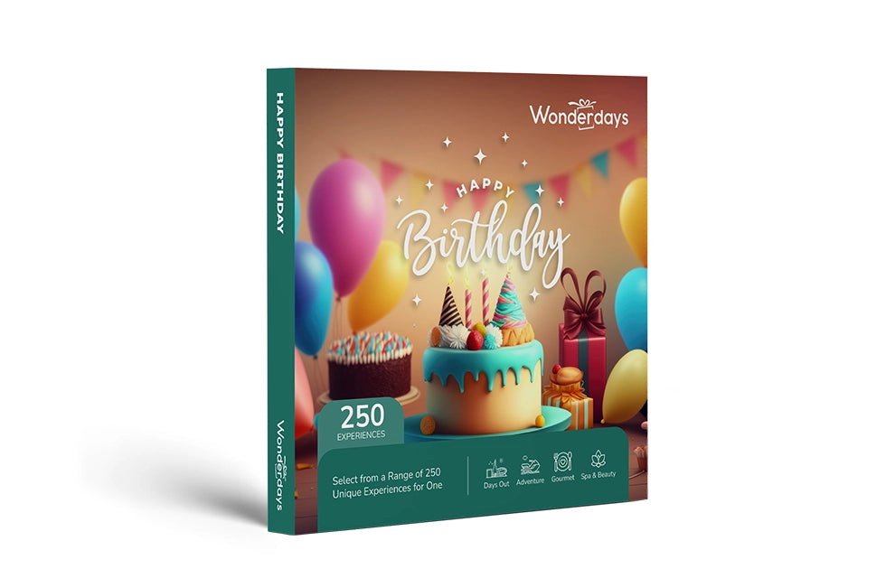 Happy Birthday Gift Box - Selection of Gourmet, Adventures, Spa and ...