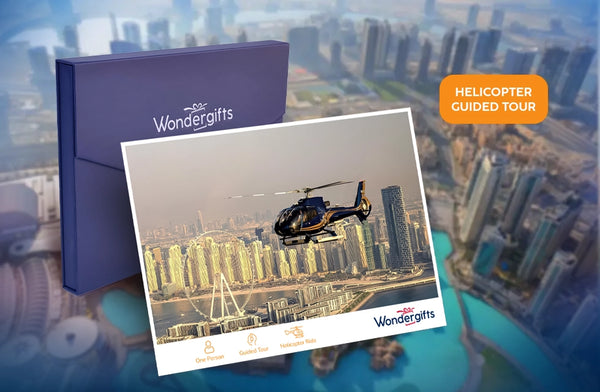 Shop Helicopter Rides | Unforgettable Gift Experiences | Wondergifts.ae