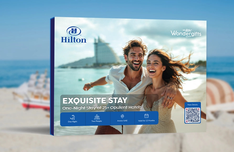 One-Night Luxury Hilton Stay in the UAE | Wondergifts.ae