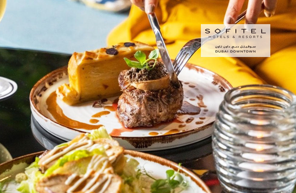 5-Star Lunch with Mocktails at Sofitel Dubai Downtown | Wondergifts.ae