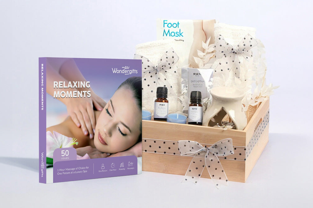 Relaxing Moments Gift Box and Aromatherapy Gift Set | Wondergifts.ae